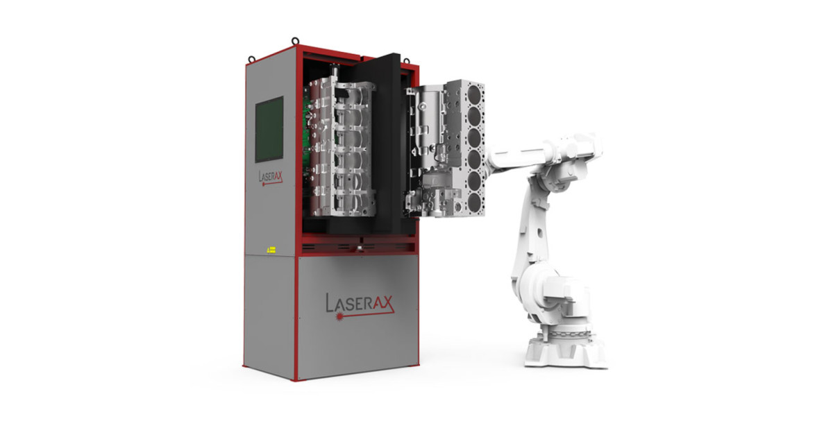 Rotary Laser Marking Machine | Laserax