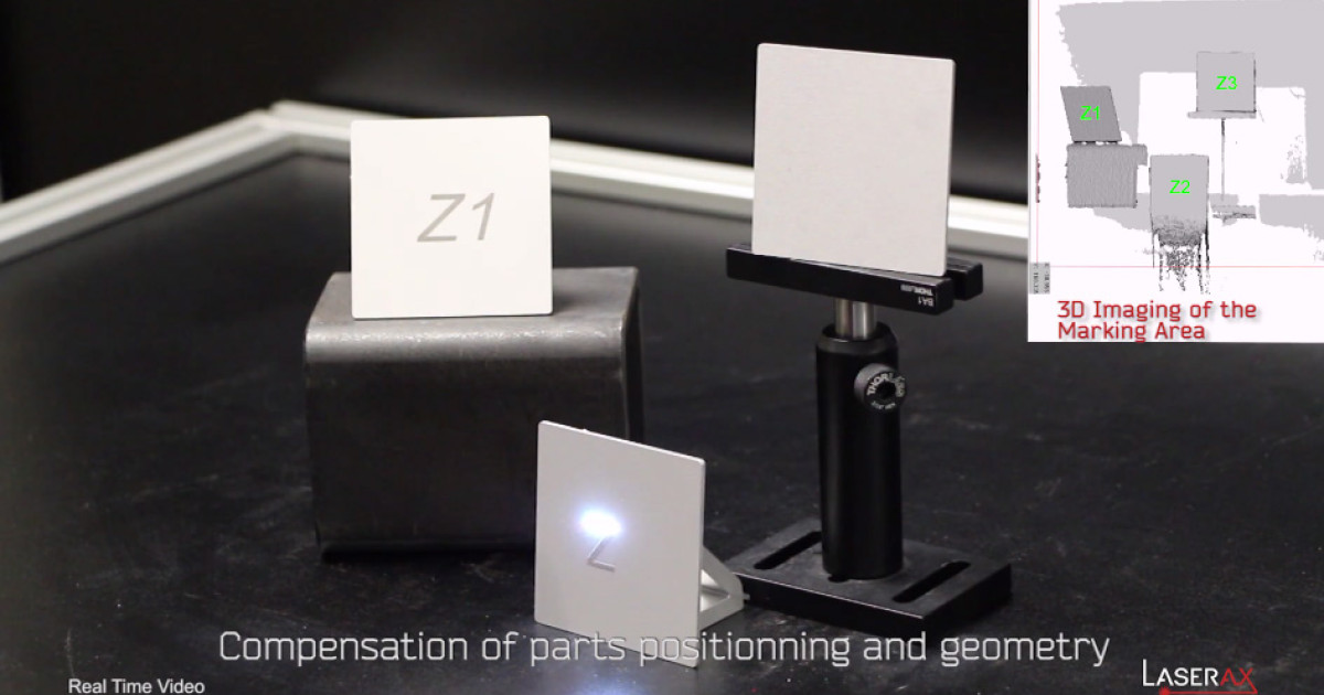 Laser Marking of Multiple Metal Parts | Laserax