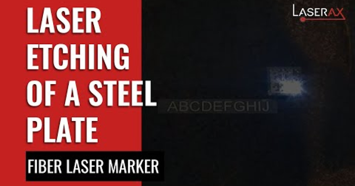Steel Laser Marking and Engraving - Laserax